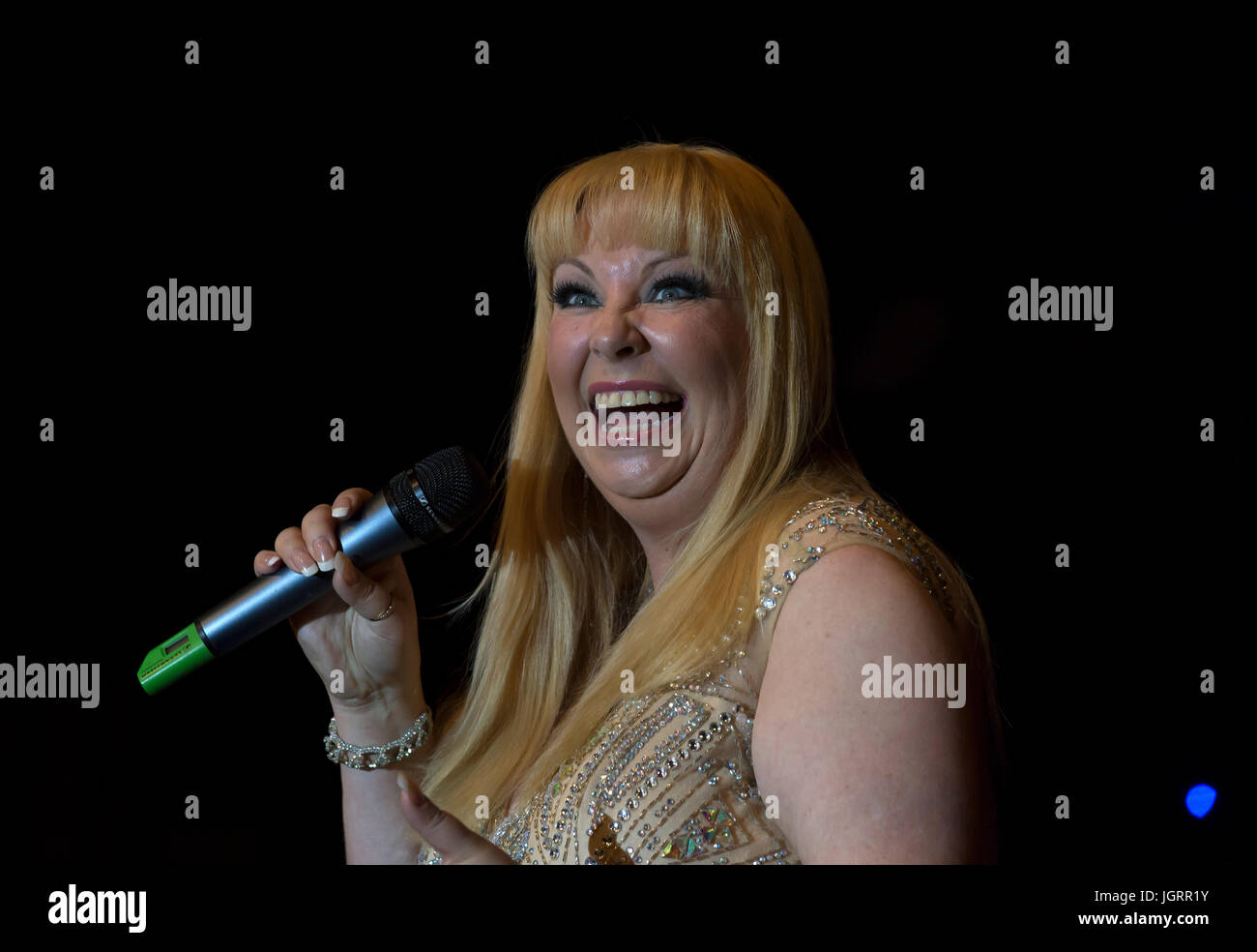 Rietta Austin, Singer/Songwriter, on board P&O Cruises ship Azura ...