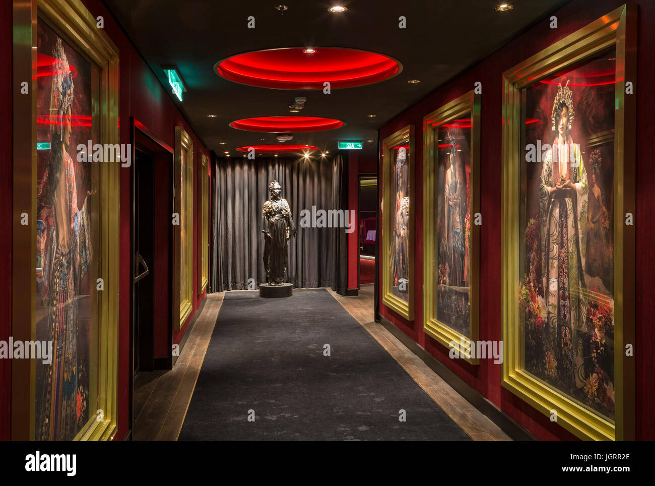 Nightclub Entrance Luminair Amsterdam Panorama Rooftop Bar