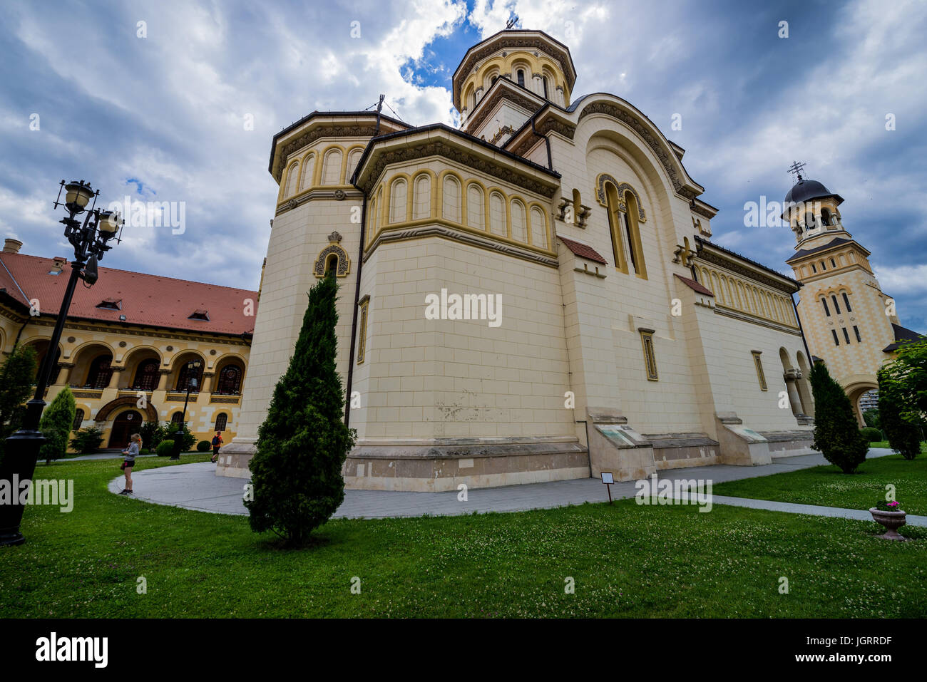 Romanian Orthodox Coronation Cathedral of Holy Trinity and Archangels Michael and Gabriel in ...