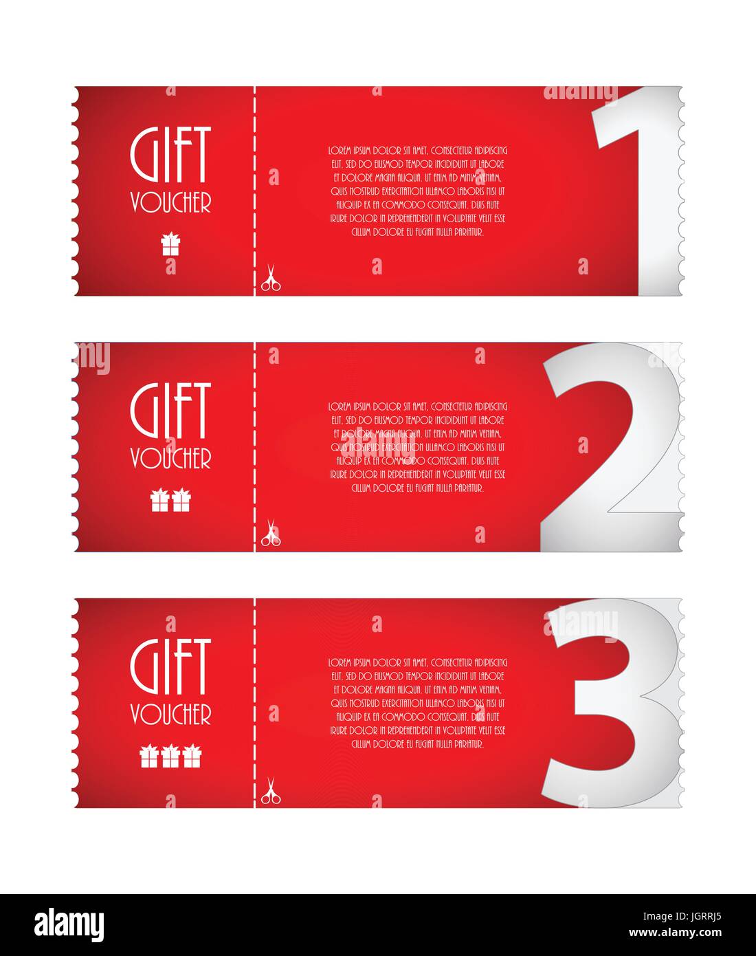 special voucher design, gift card, advertisement labels Stock Vector ...