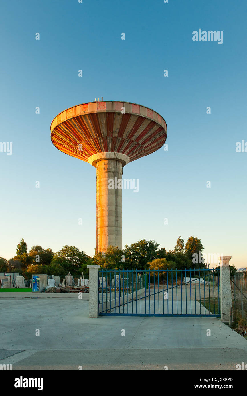 Water supply container in Sardinia Italy Stock Photo - Alamy