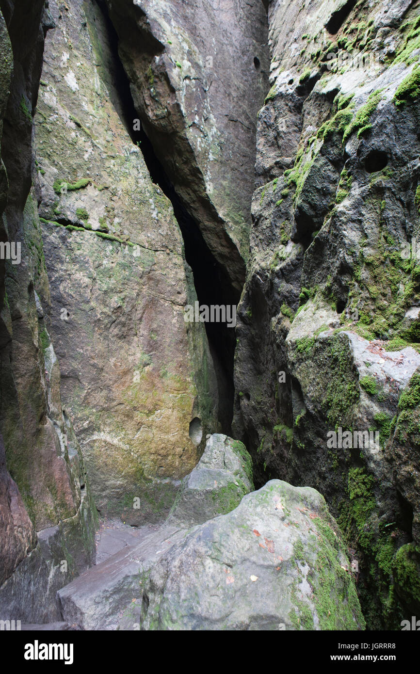 Stołowe Mountains/Table Mountains Poland Stock Photo - Alamy