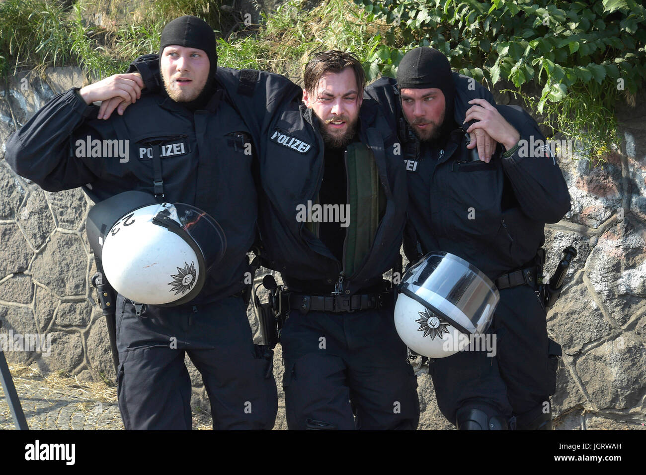 Black bloc in hamburg hi-res stock photography and images - Alamy