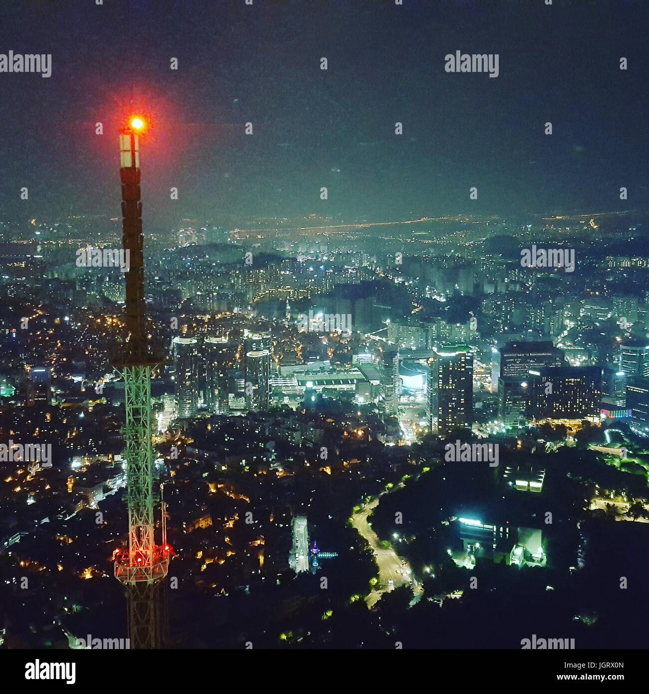 Night view - Seoul Stock Photo - Alamy