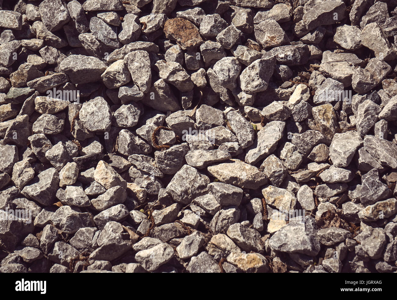 fine natural stone, mulch for landscaping, texture background Stock ...
