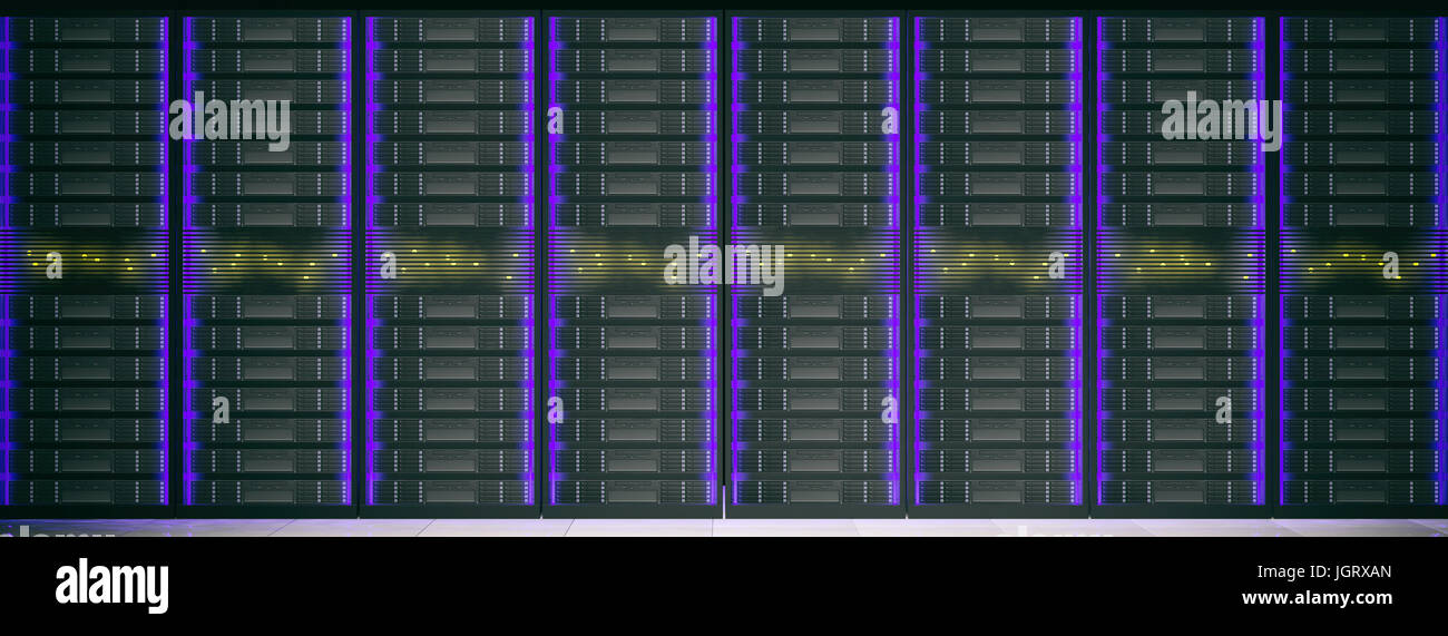 Computer server storage units background. 3d illustration Stock Photo ...