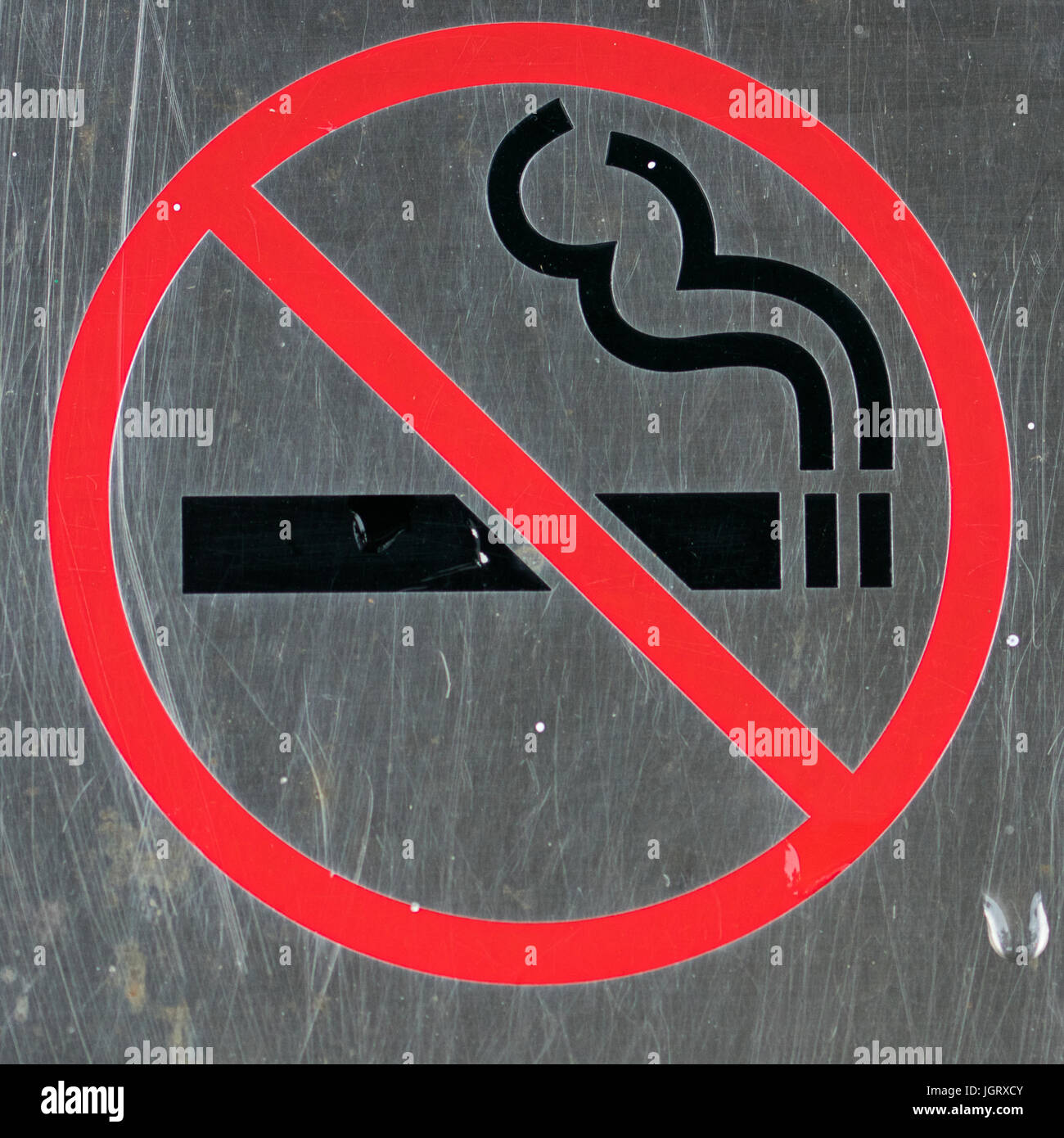 Sign warning people entering hi-res stock photography and images - Alamy