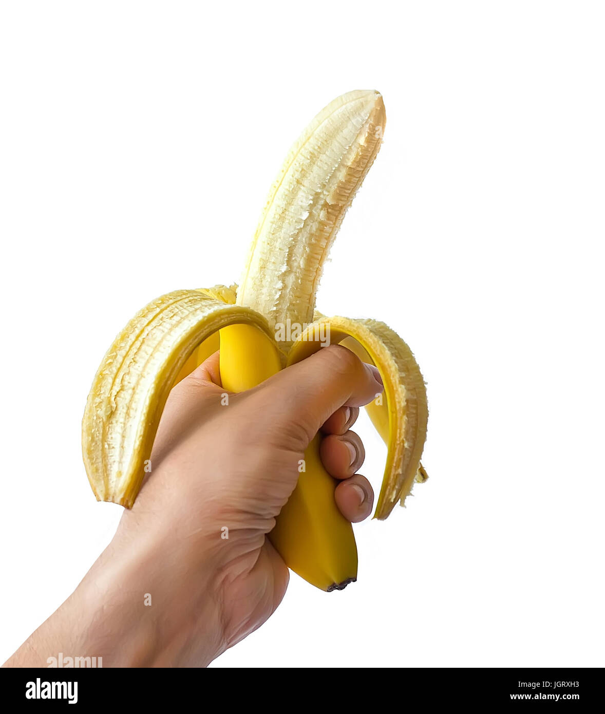 Biting banana peel hi-res stock photography and images - Alamy