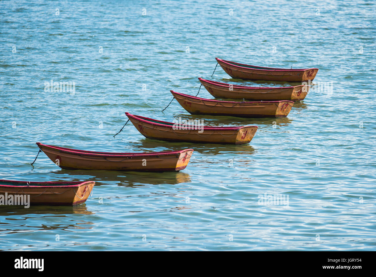 Empty boats hi-res stock photography and images - Alamy