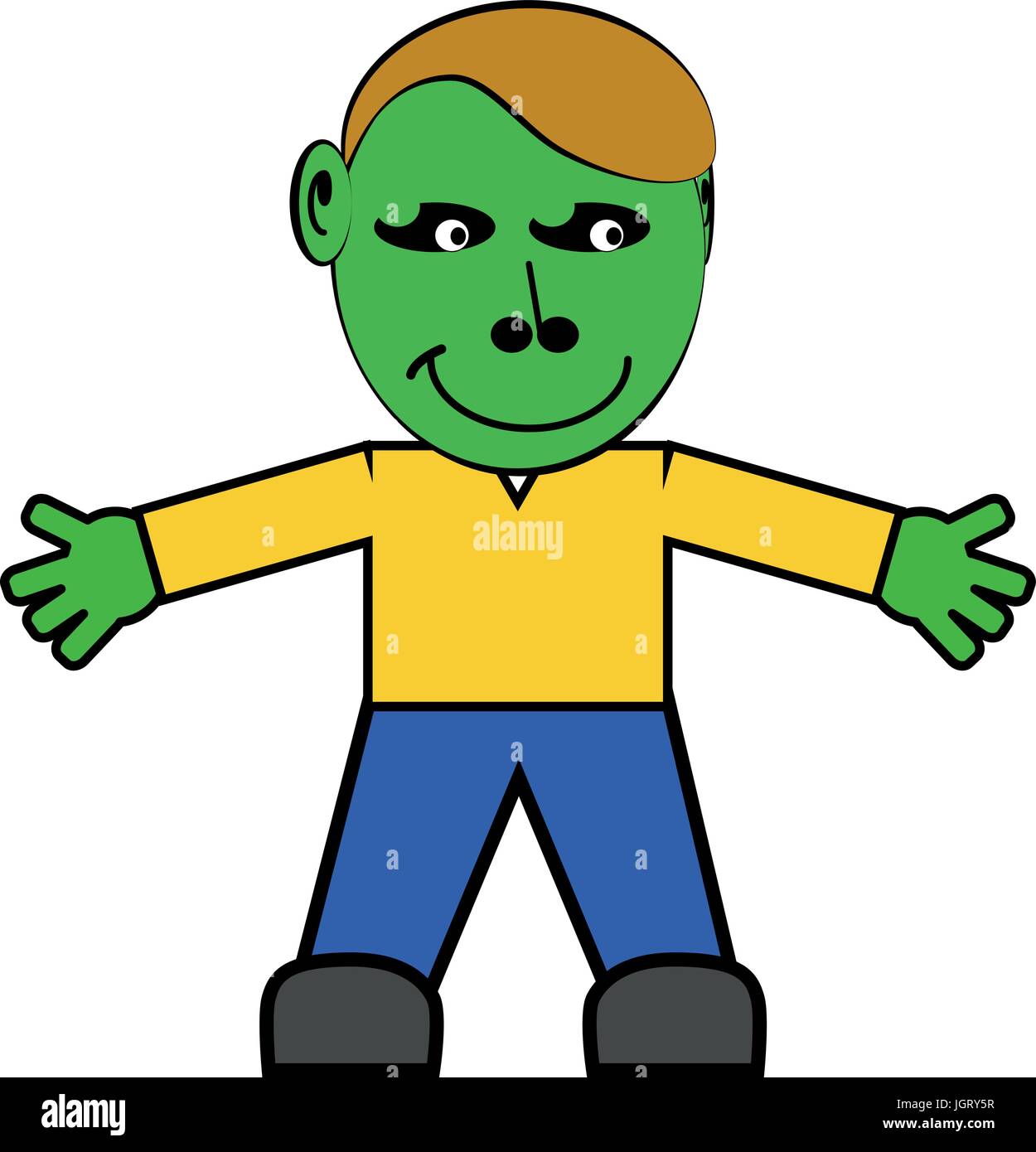 The green man Stock Vector Images - Alamy