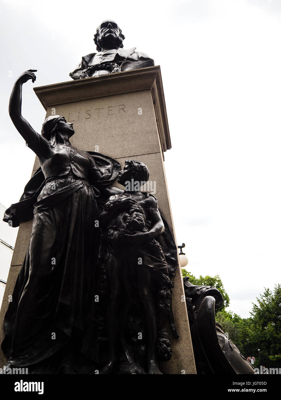 Monument to Lister Stock Photo - Alamy