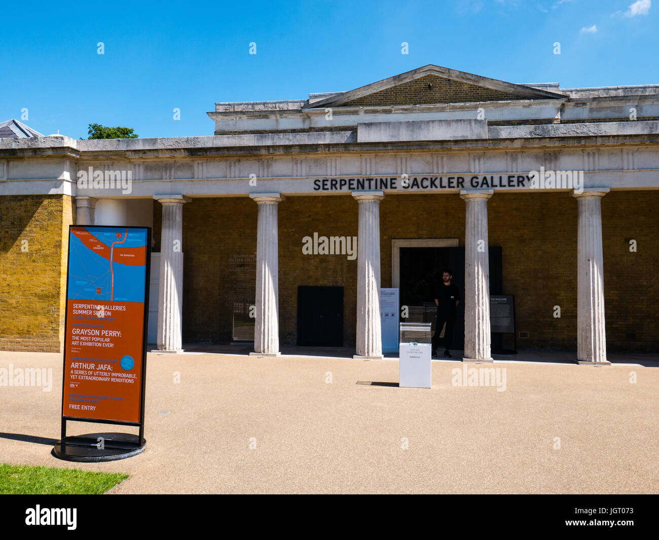 Serpentine sackler gallery hi-res stock photography and images - Alamy