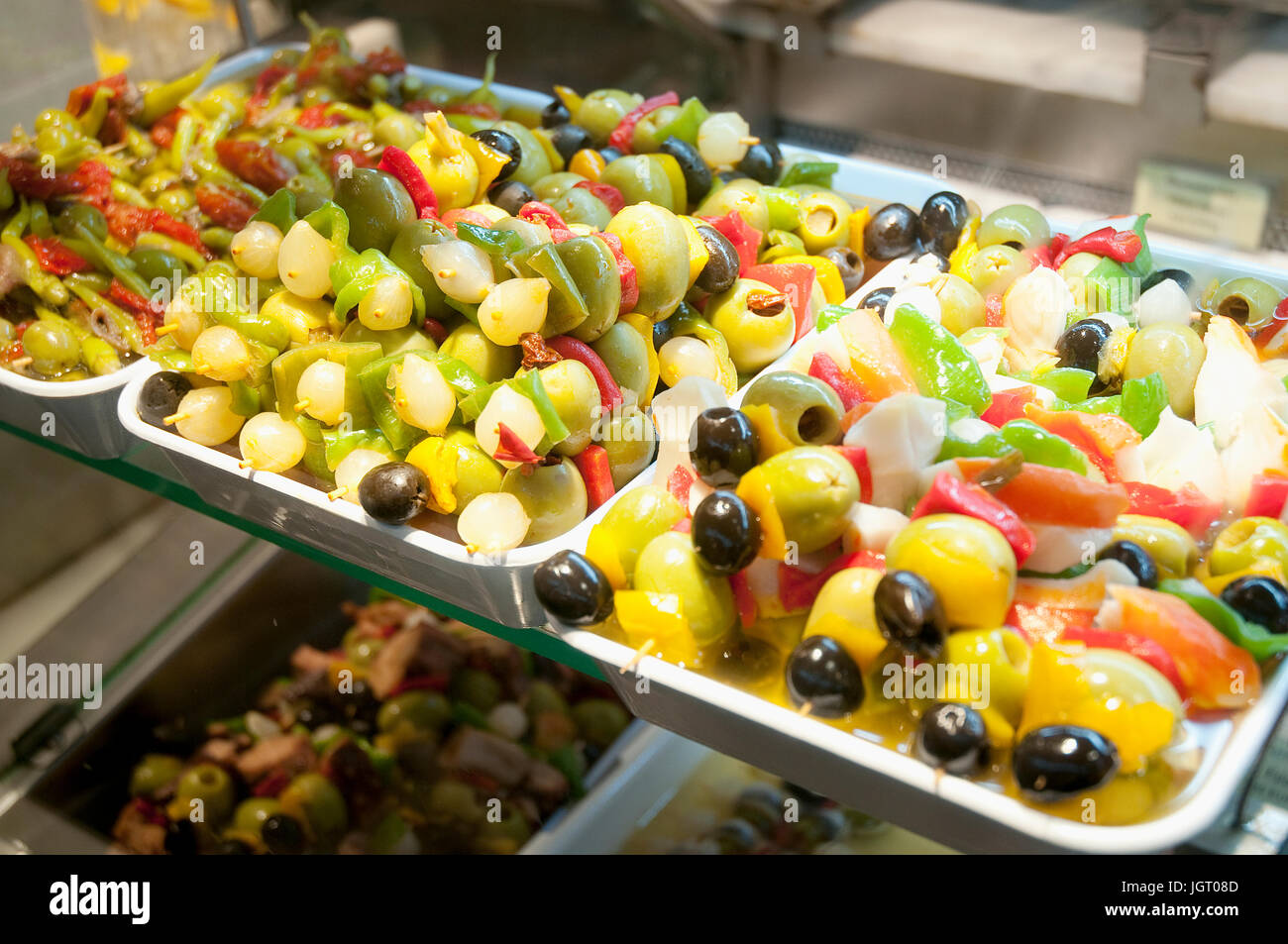 Typical tapas. Madrid, Spain Stock Photo - Alamy