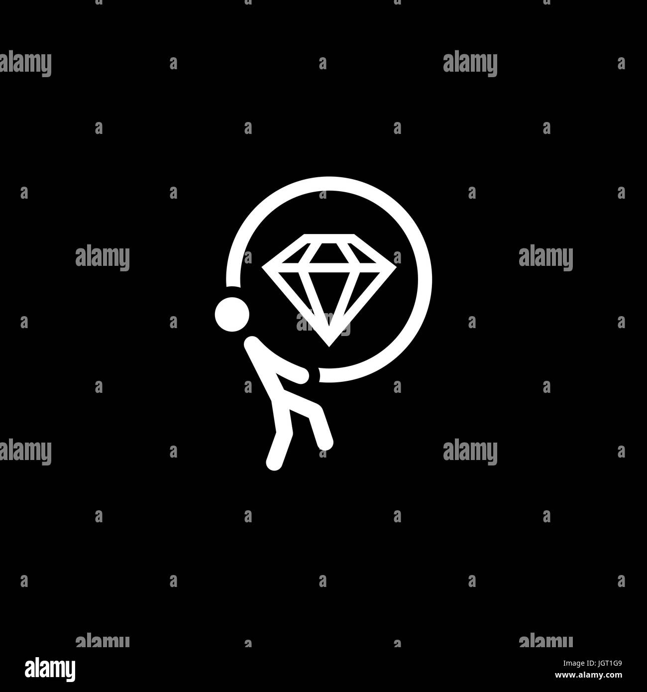 Offer Icon. Flat Design Stock Vector Image & Art - Alamy