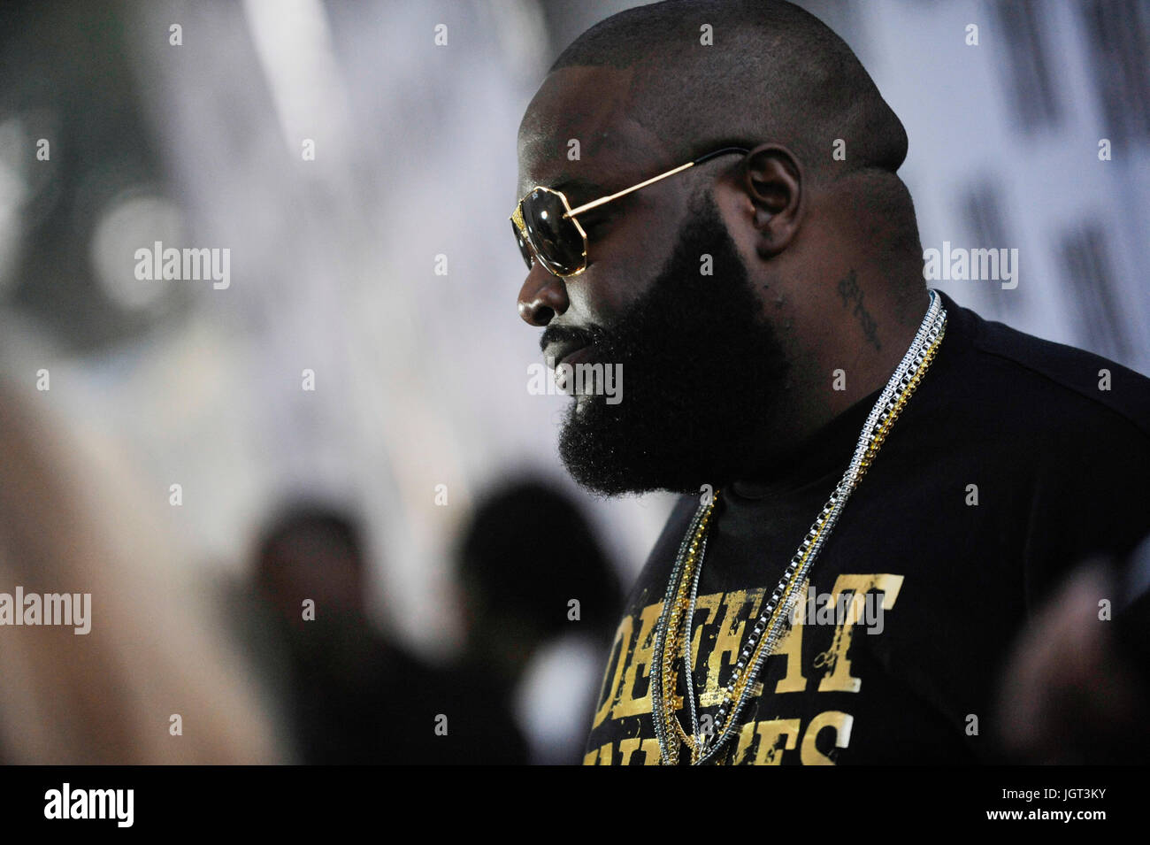 Rick Ross arriving for BMI Urban Awards Wilshire Theatre Beverly Hills ...