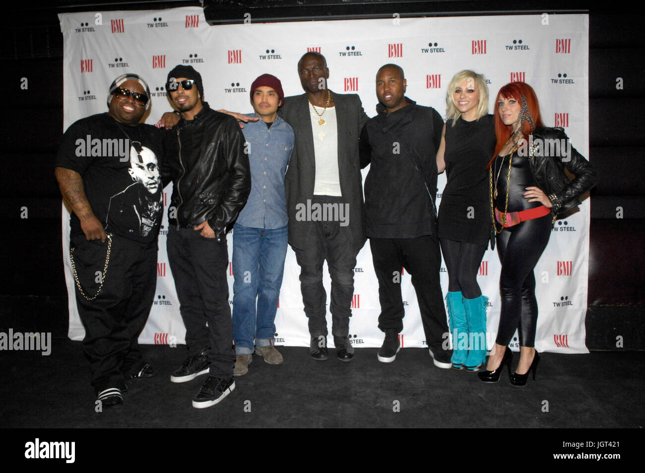 Seal claude kelly attend bmi grammy panel hi-res stock photography and ...
