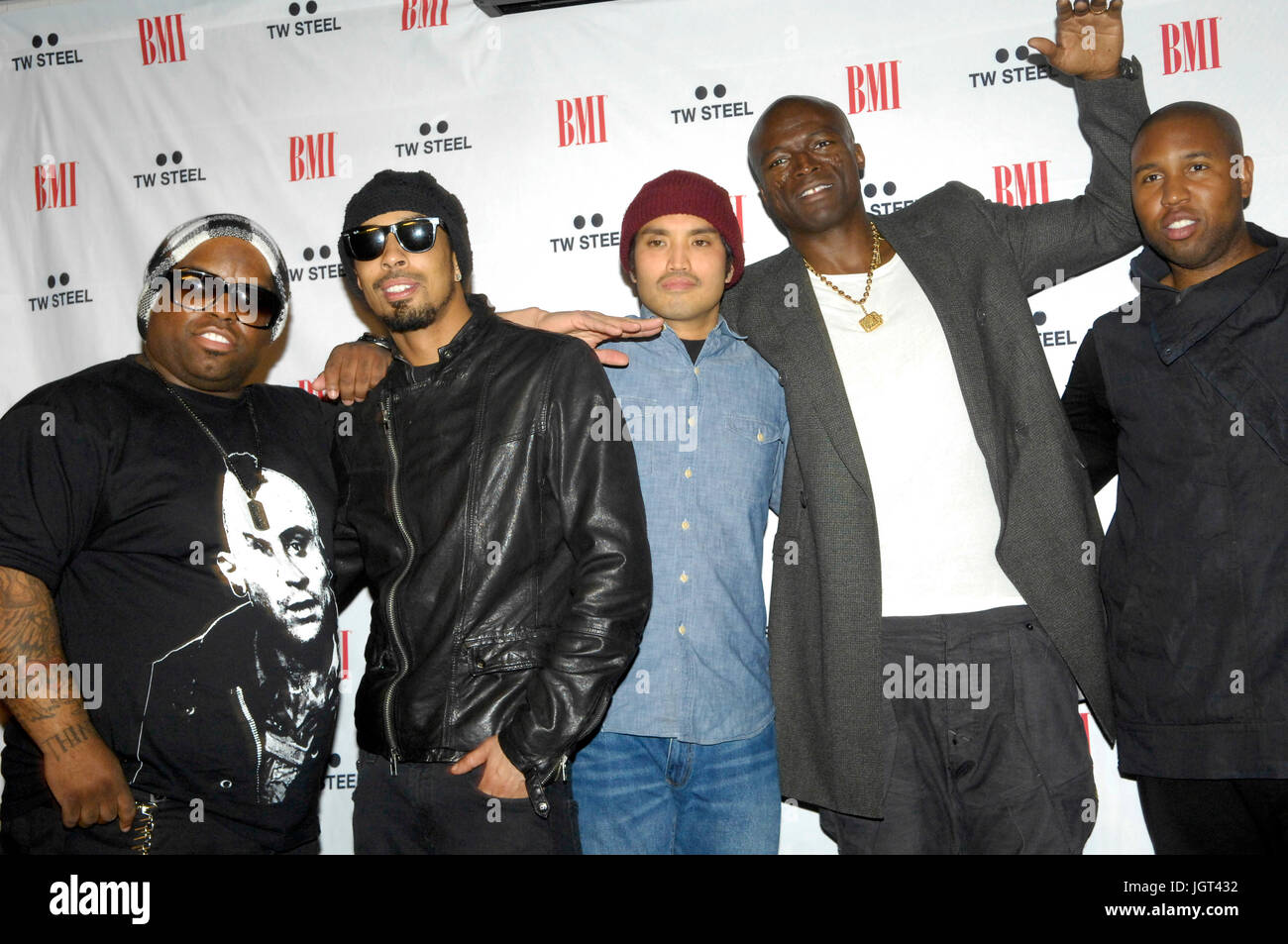 Seal claude kelly attend bmi grammy panel hi-res stock photography and ...