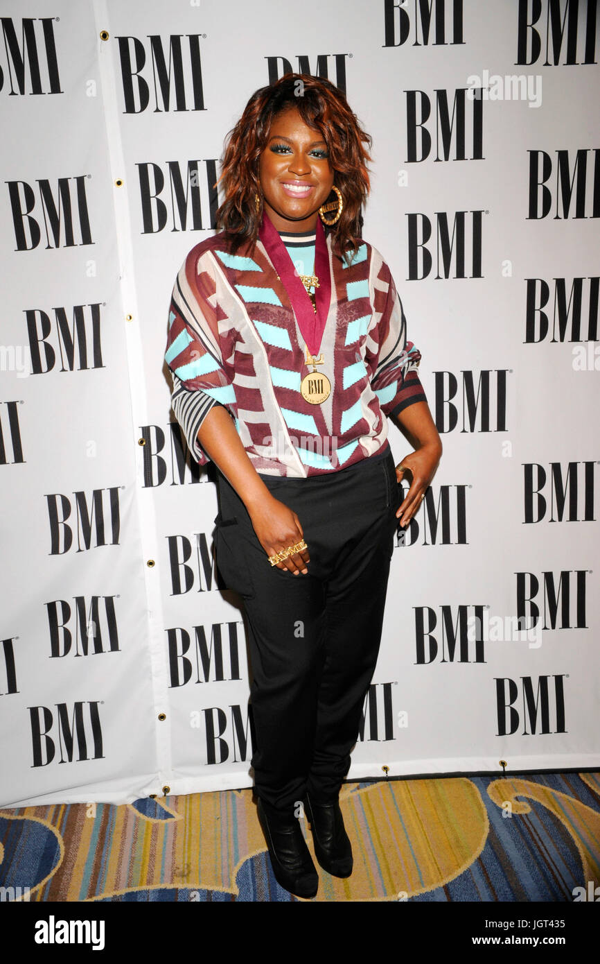 Ester Dean arrives 60th annual BMI Pop Awards Beverly Wilshire Four ...
