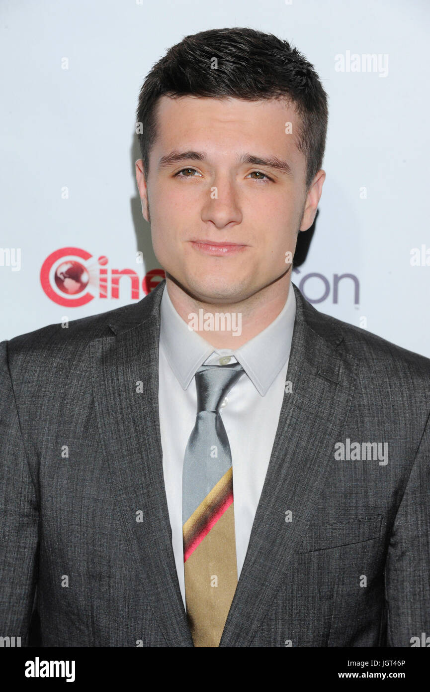 Actor Josh Hutcherson arrives CinemaCon's Big Screen Achievement Awards ...