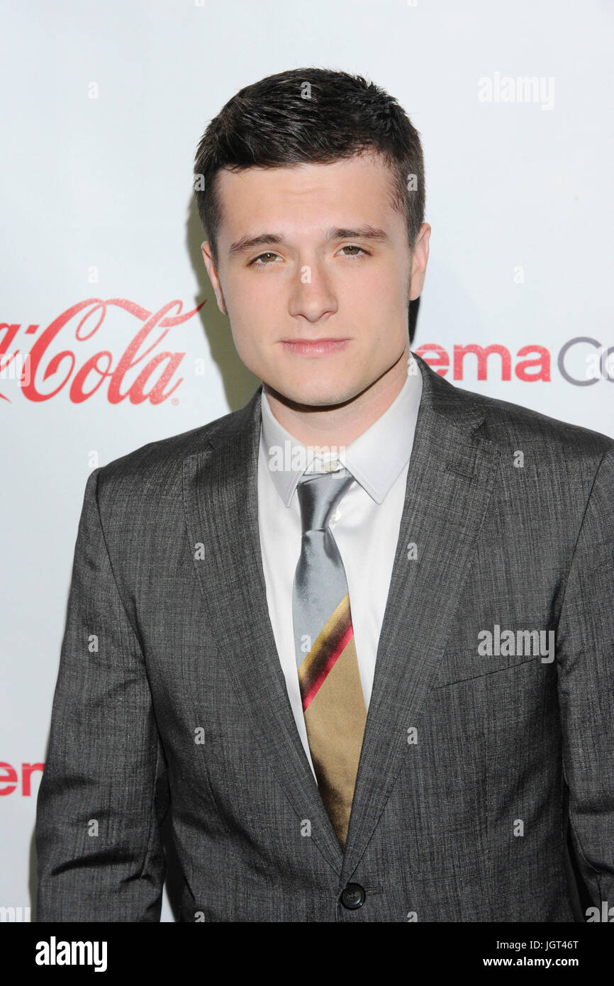 Actor Josh Hutcherson arrives CinemaCon's Big Screen Achievement Awards ...