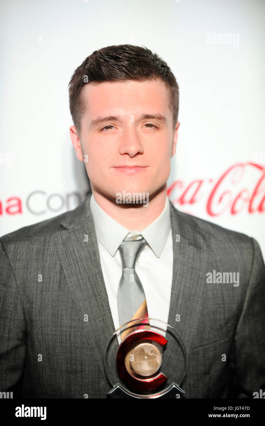 Actor Josh Hutcherson arrives CinemaCon's Big Screen Achievement Awards ...