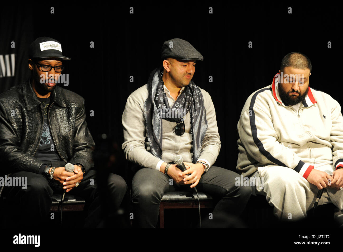 (L-R) RedOne,DJ Khaled attend BMI GRAMMY® Panel "How I Wrote That Song ...