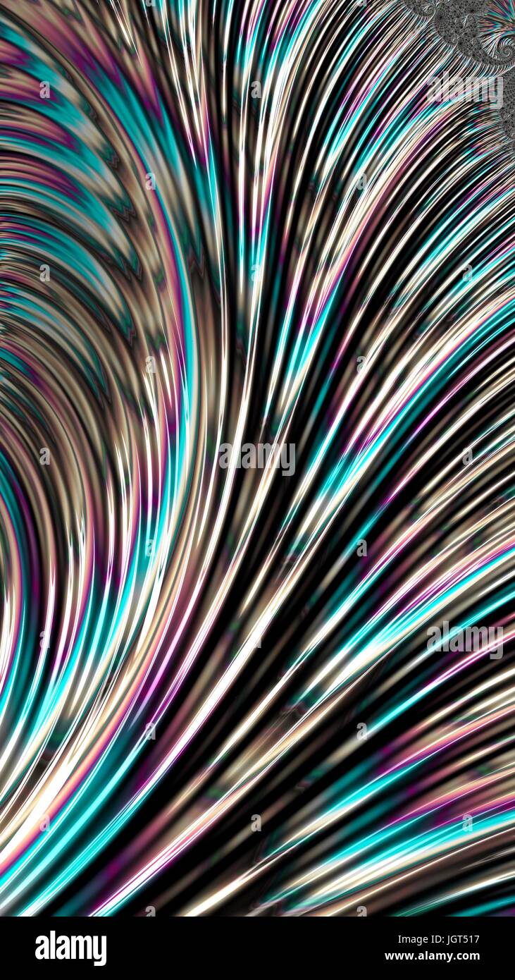 Abstract textured swirl pattern. Bold, colorful 3D illustration Stock ...