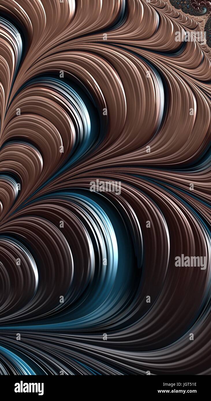 Abstract textured swirl pattern. Bold, colorful 3D illustration Stock ...