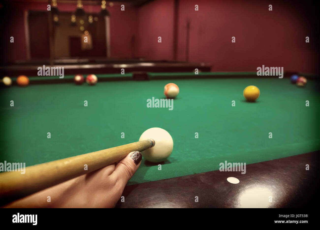 Pool shot sequence hi-res stock photography and images - Alamy