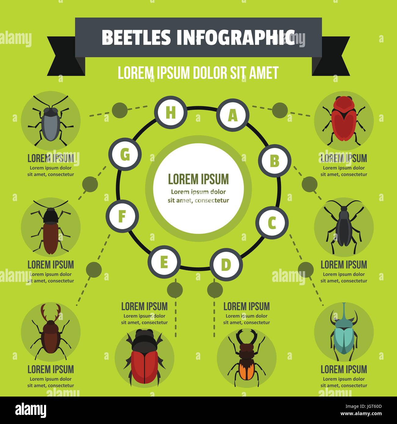 Beatles Stock Vector Images - Alamy