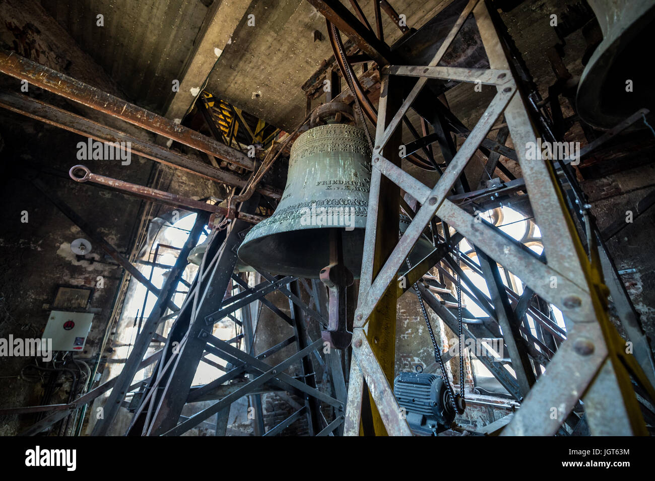 Bell tower interior hi-res stock photography and images - Alamy