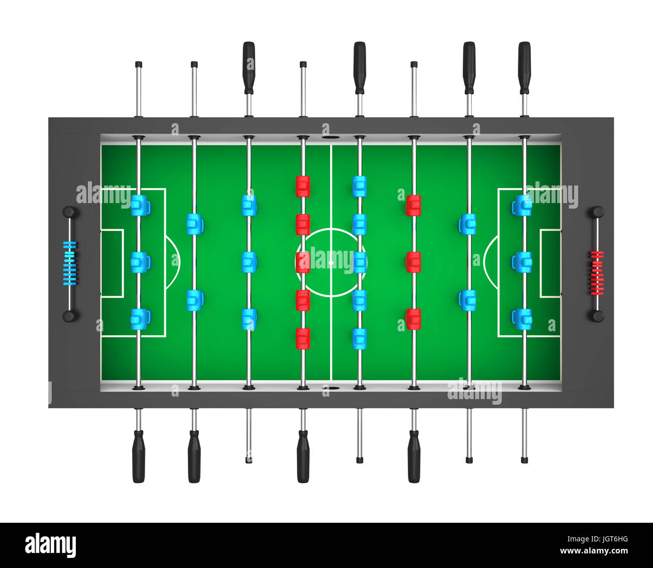 Fussball table Cut Out Stock Images & Pictures - Alamy
