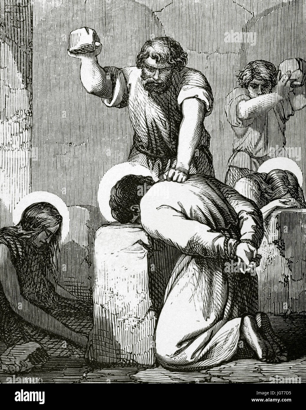 Stone age man engraving hi-res stock photography and images - Alamy