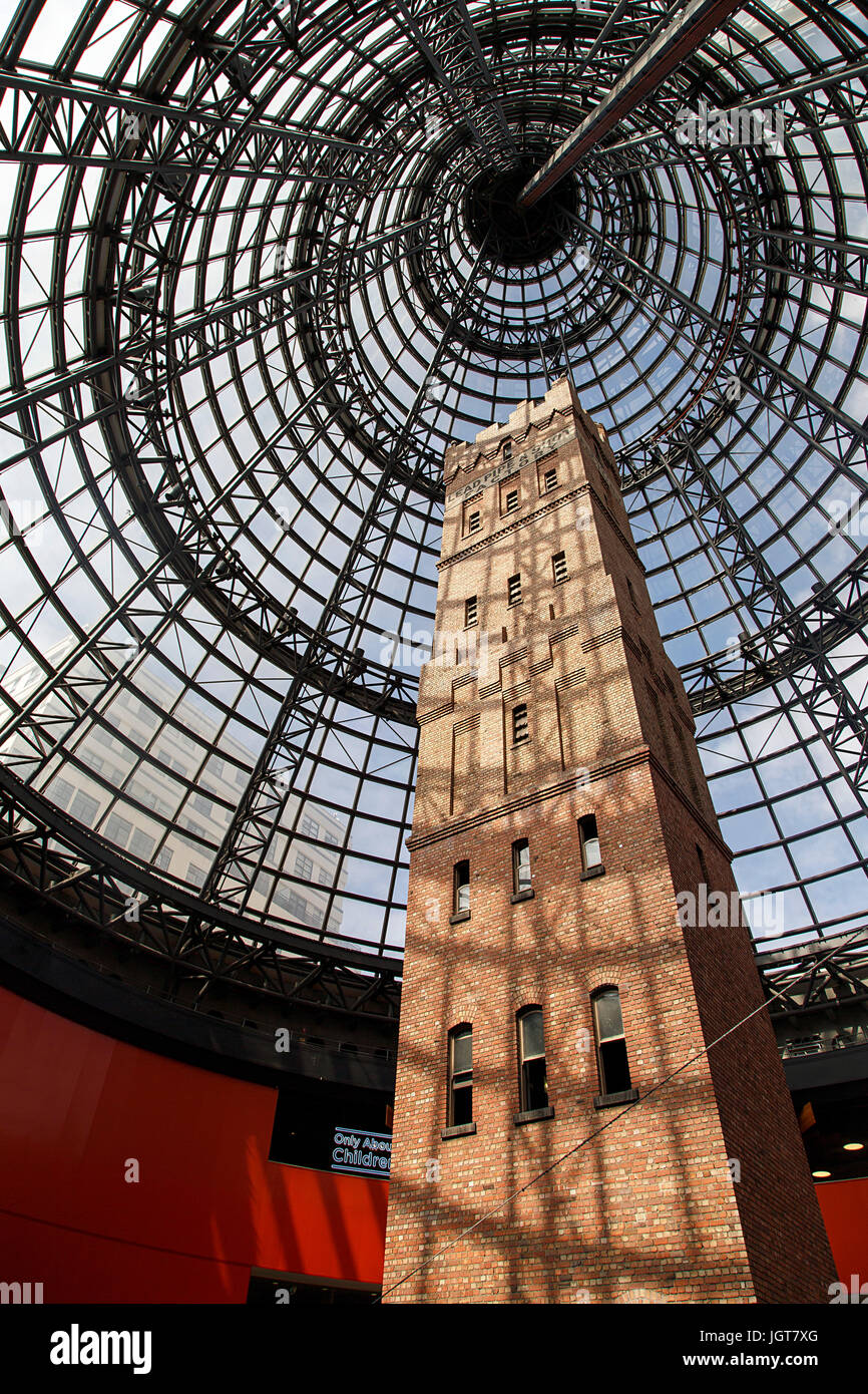 Coops Shot Tower - Melbourne Stock Photo - Alamy