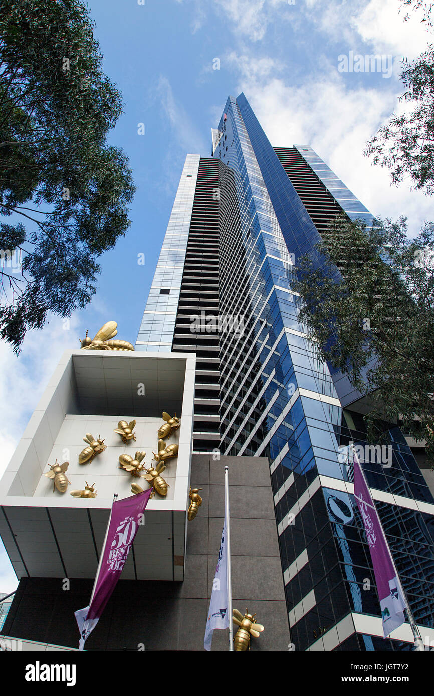Eureka Sky Tower - Melbourne Stock Photo - Alamy