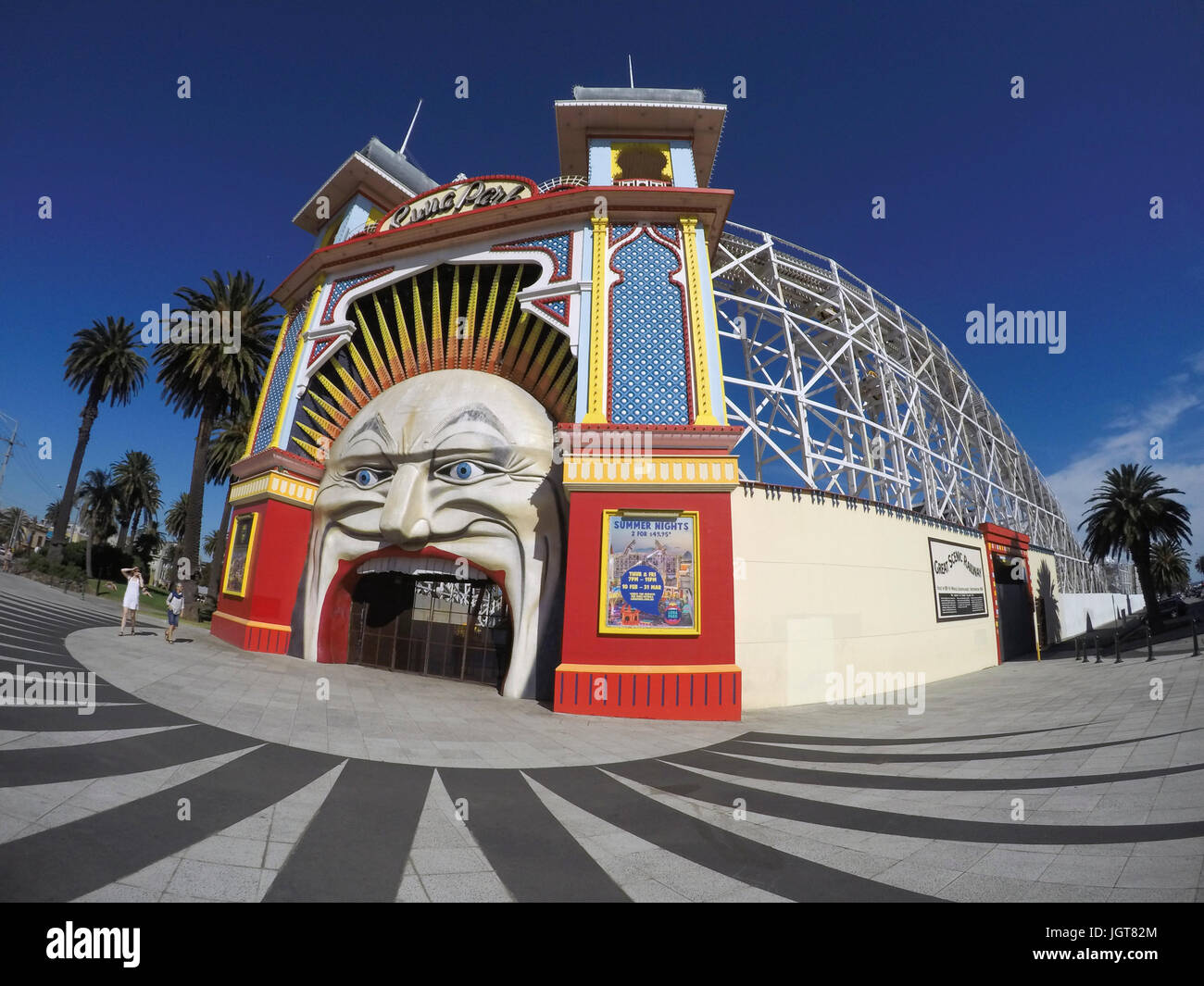 Luna Park - Melbourne Stock Photo - Alamy