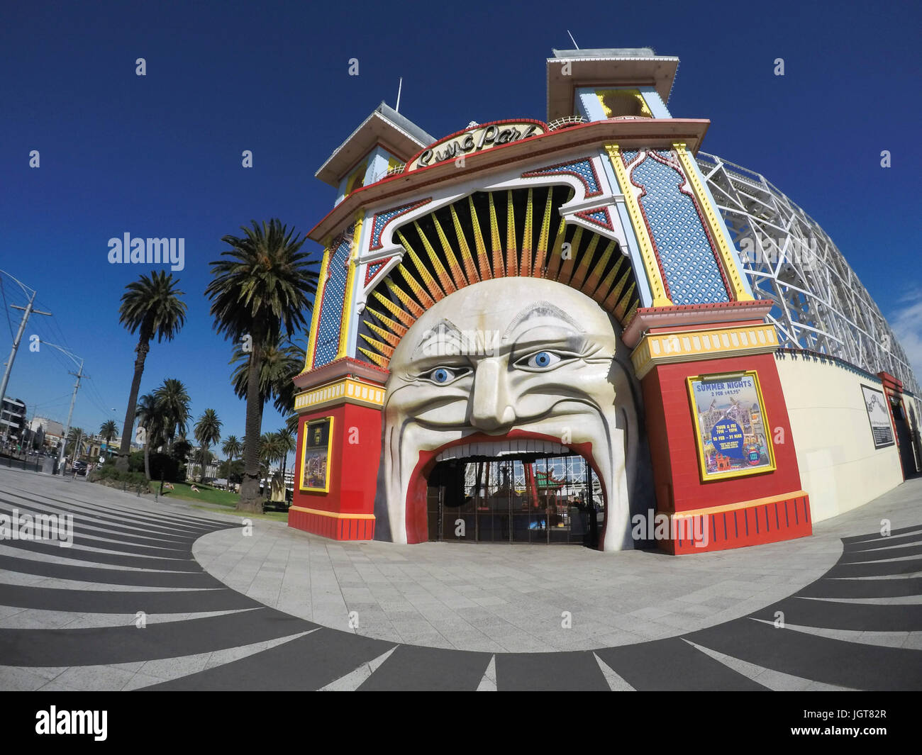 Luna Park - Melbourne Stock Photo - Alamy