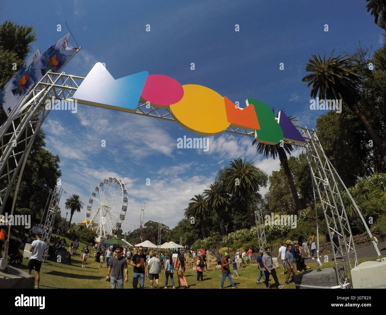 Moomba Festival - Melbourne Stock Photo - Alamy