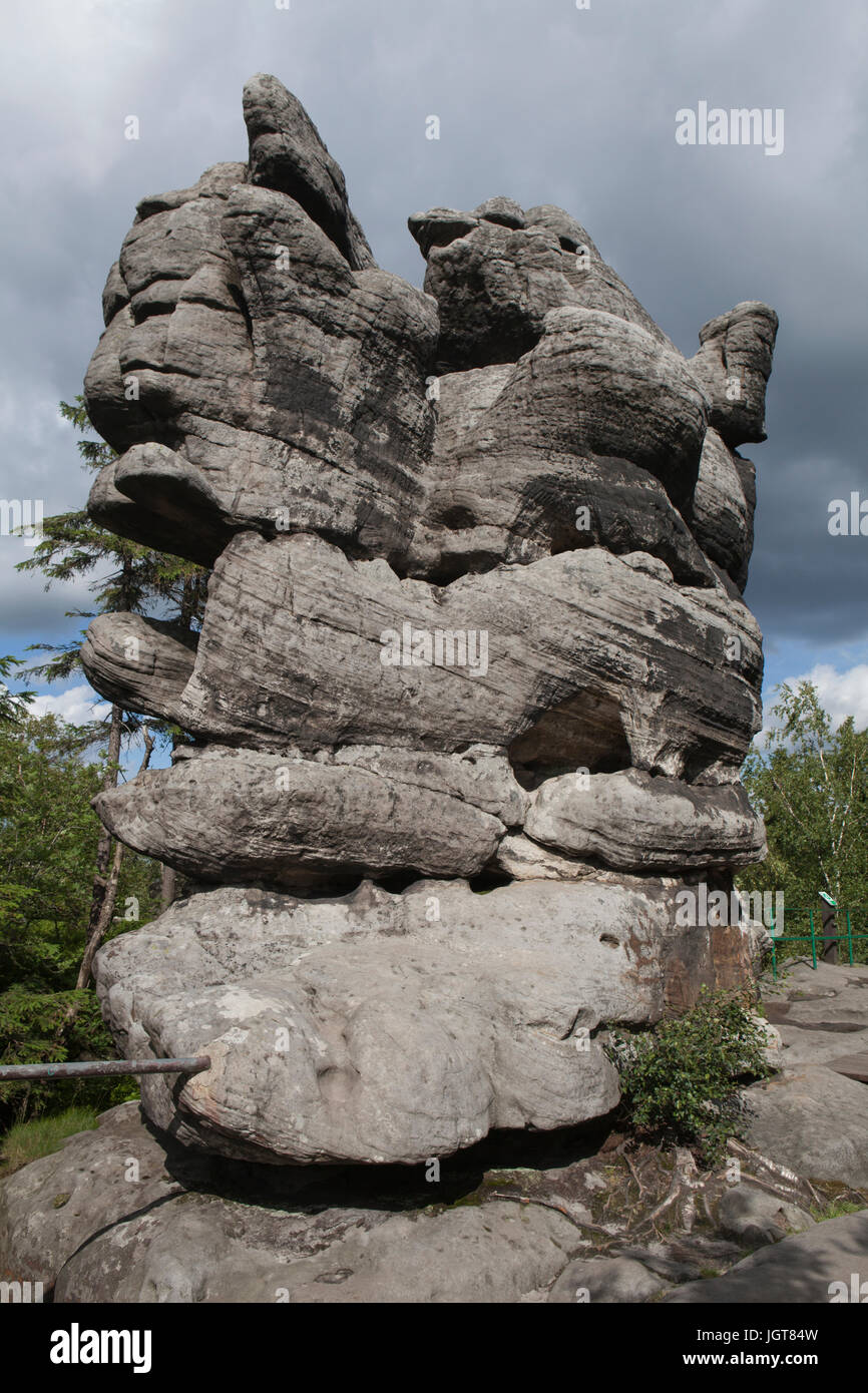 Stołowe Mountains/Table Mountains Poland Stock Photo - Alamy
