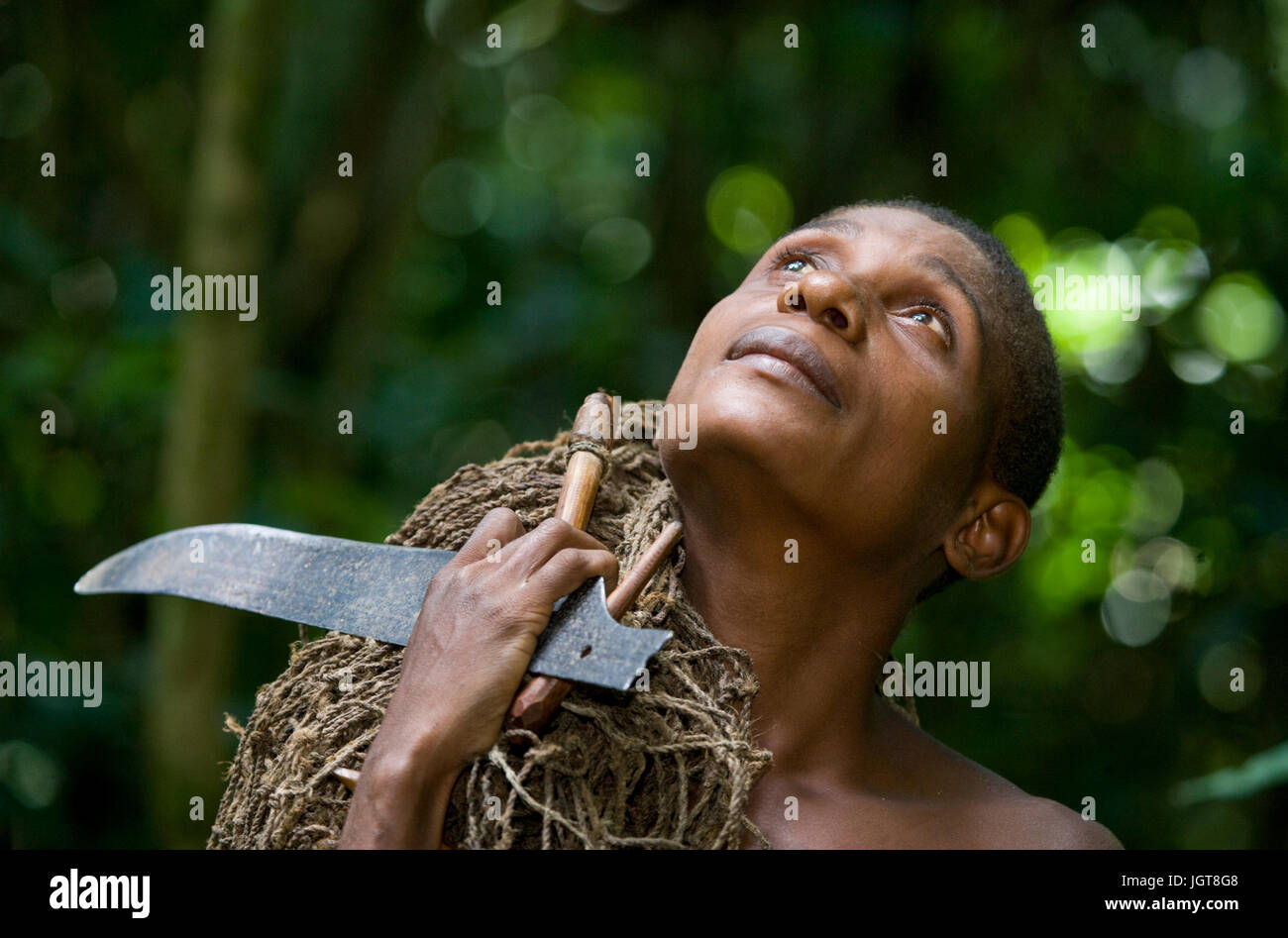 Central africa tribe congo hi-res stock photography and images - Alamy