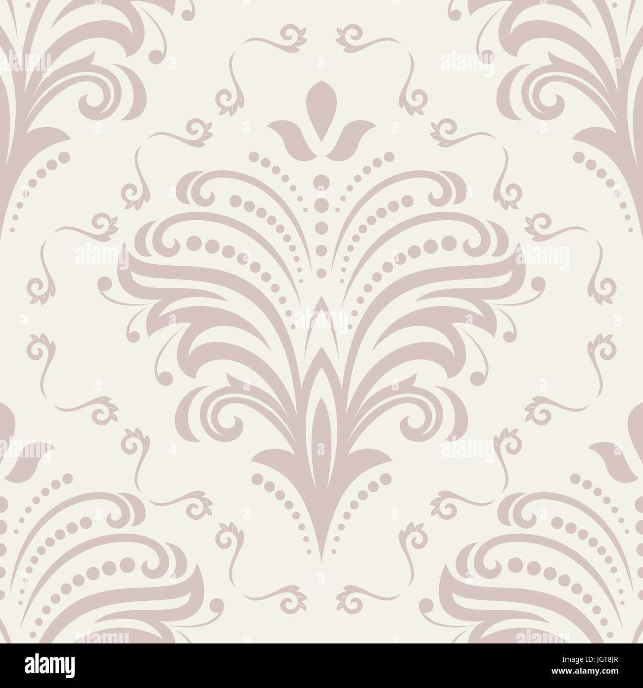 Floral Seamless Vector Pattern Stock Vector Image & Art - Alamy