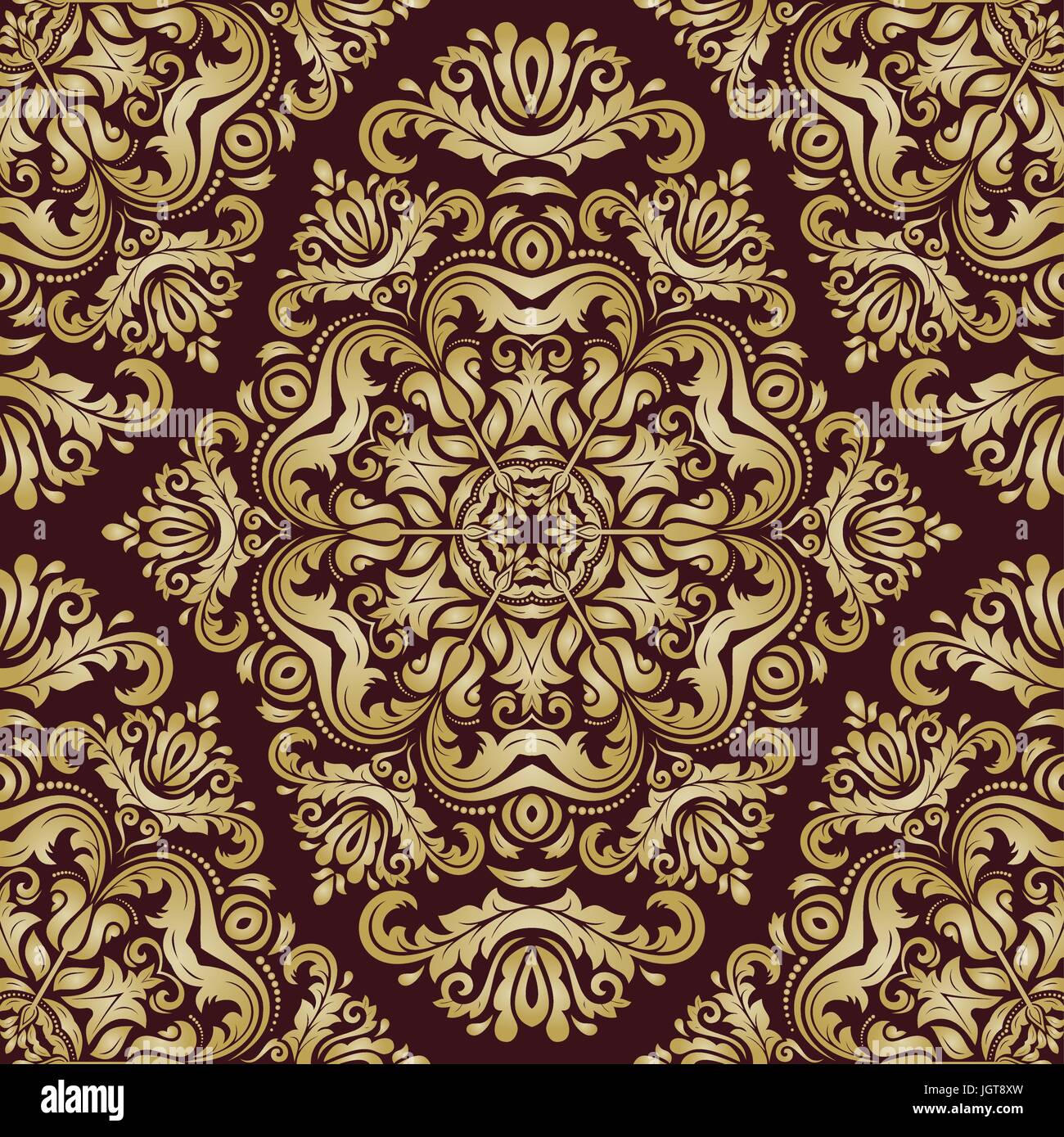 Seamless Orient Vector Background Stock Vector Image & Art - Alamy