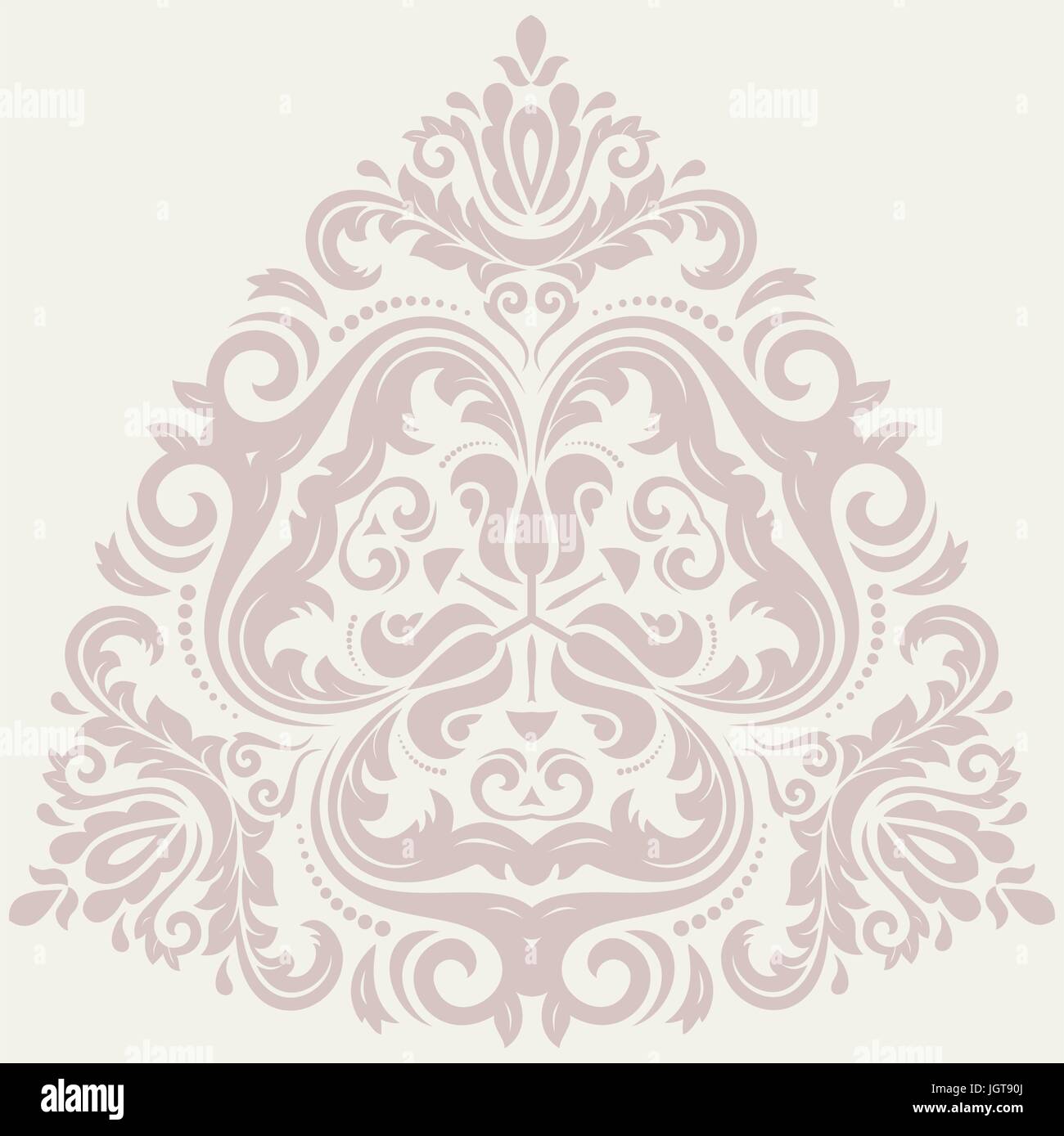 Damask vector hi-res stock photography and images - Alamy