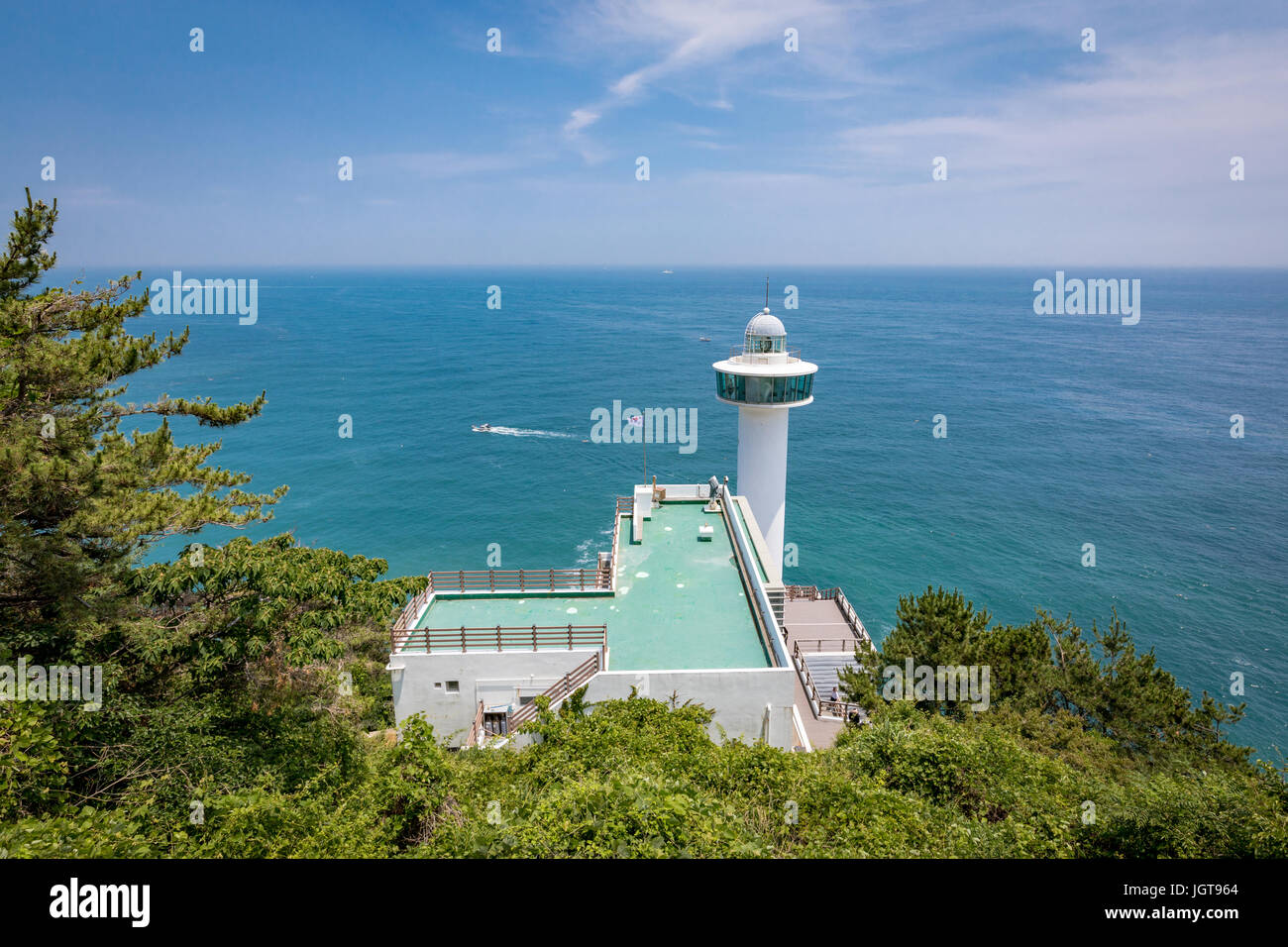 Jun 21, 2017 Yeongdo Lighthouse at Taejongdae park, Busan, South Korea ...