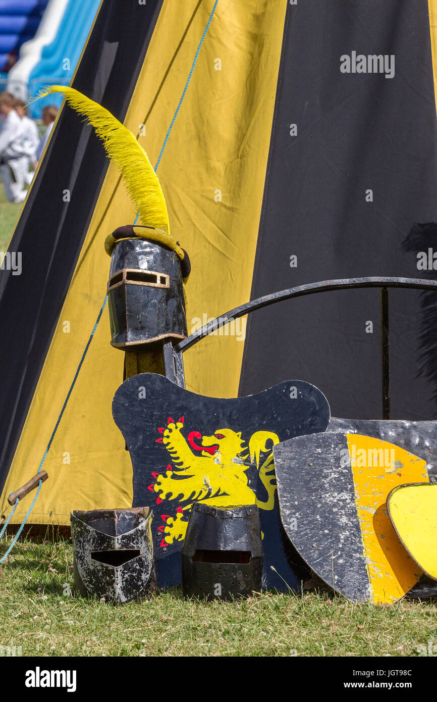 Knights of Nottingham at Northampton Town Festival Stock Photo - Alamy