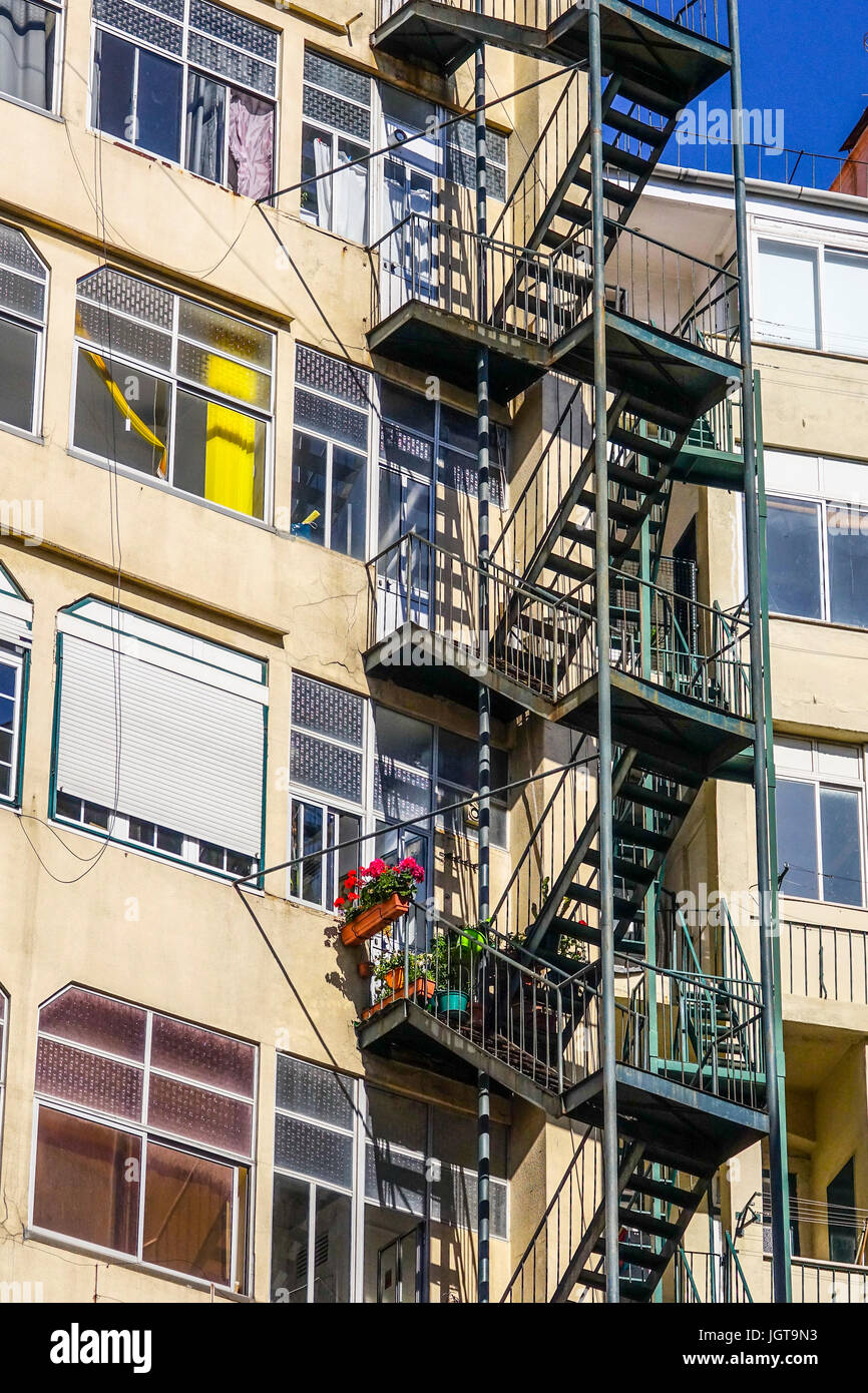 Rescue stairs hi-res stock photography and images - Alamy