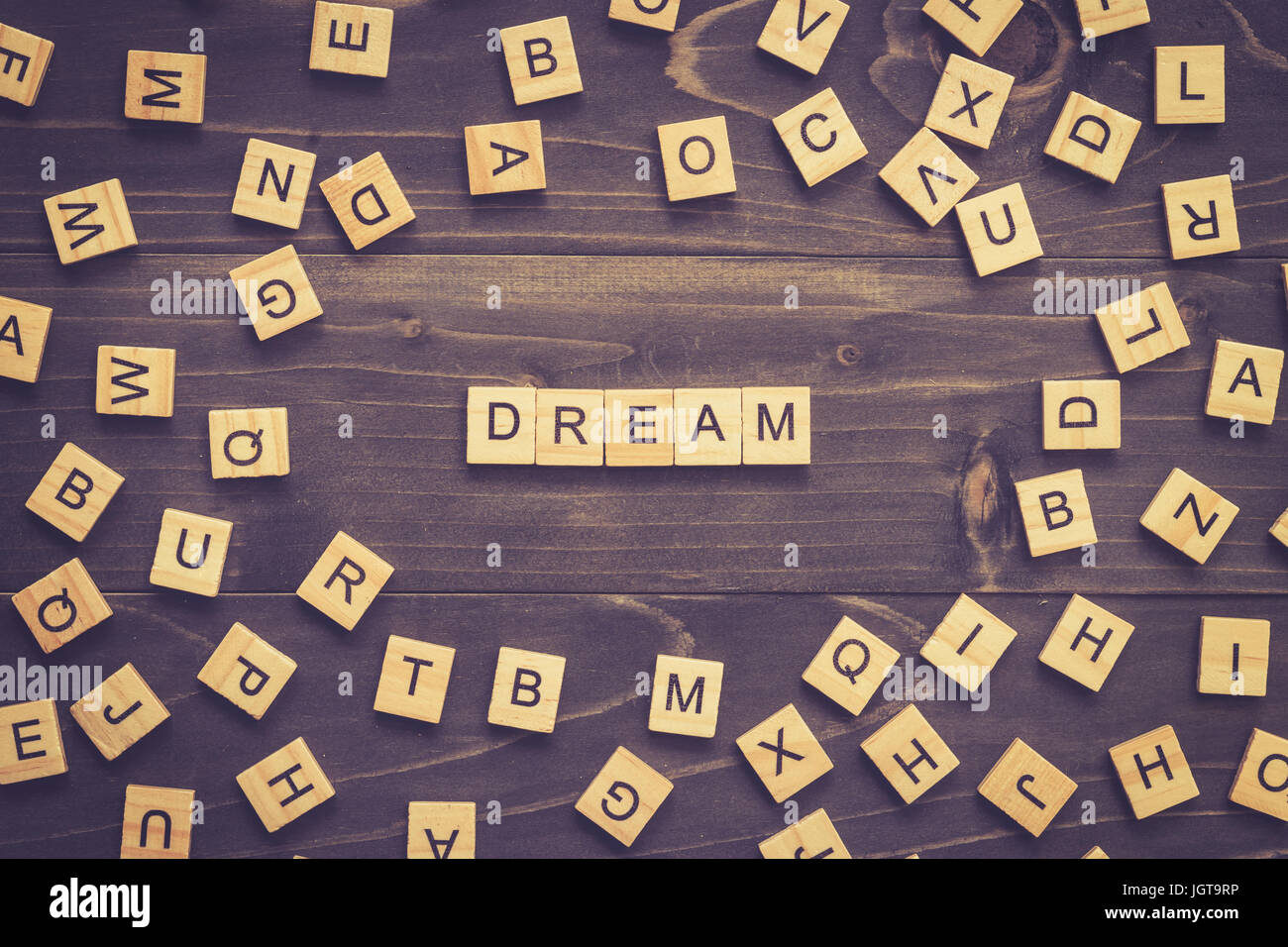Dream word hi-res stock photography and images - Alamy