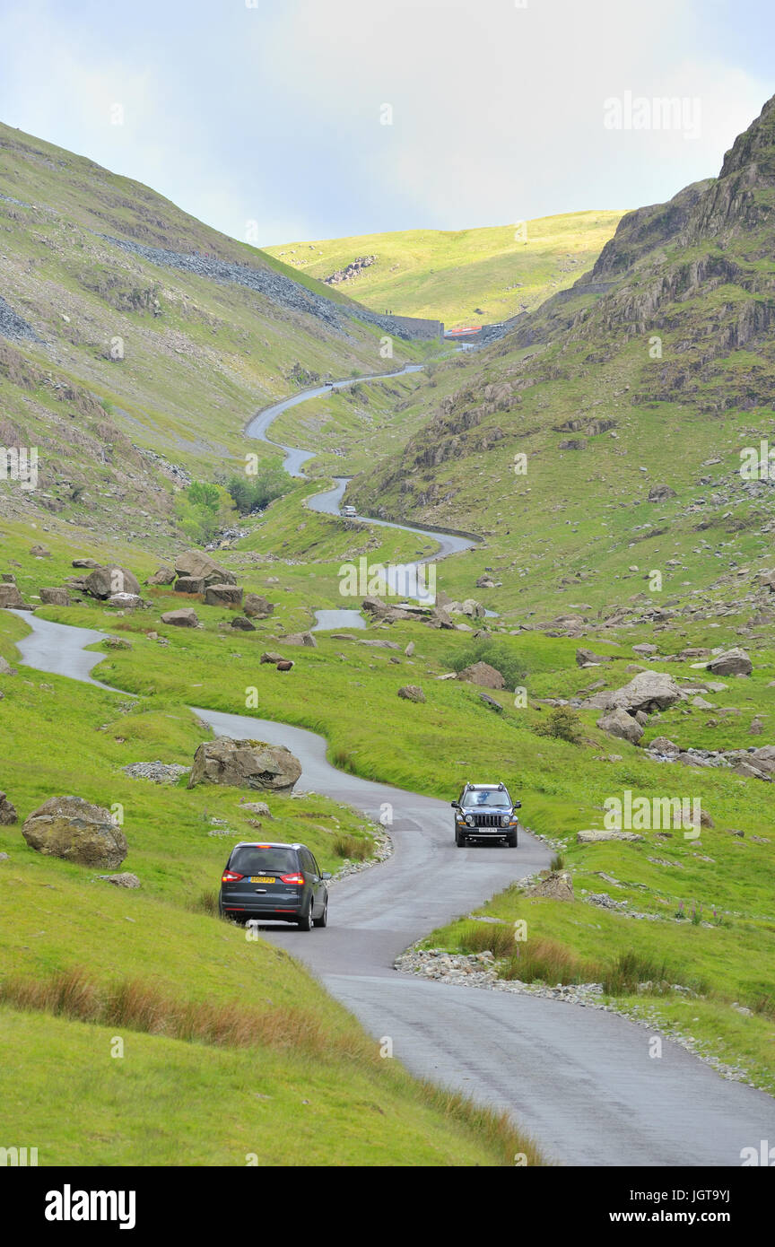 Honister Pass in the Lake District Stock Photo - Alamy