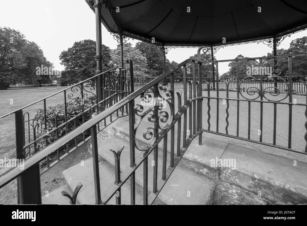 Band stand Black and White Stock Photos & Images - Alamy