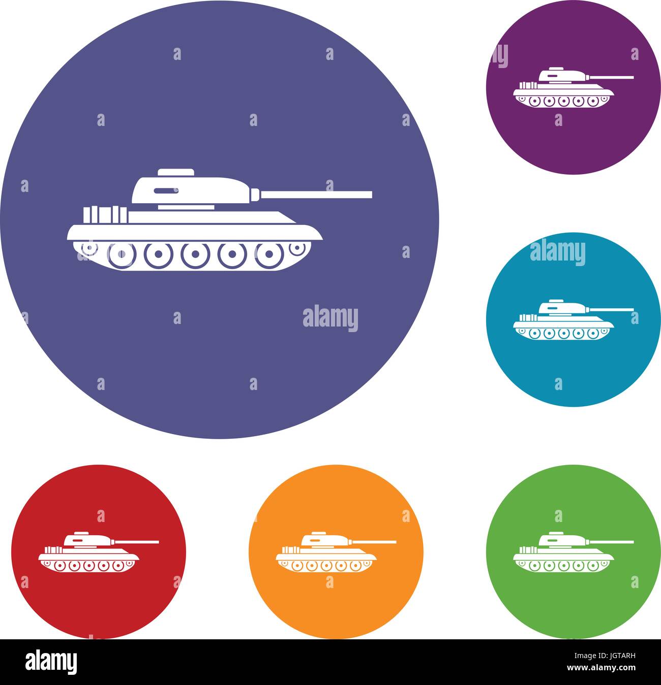 Tank icons set Stock Vector Image & Art - Alamy